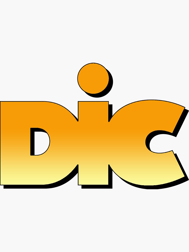 "DIC Logo" Sticker for Sale by CDSmiles | Redbubble