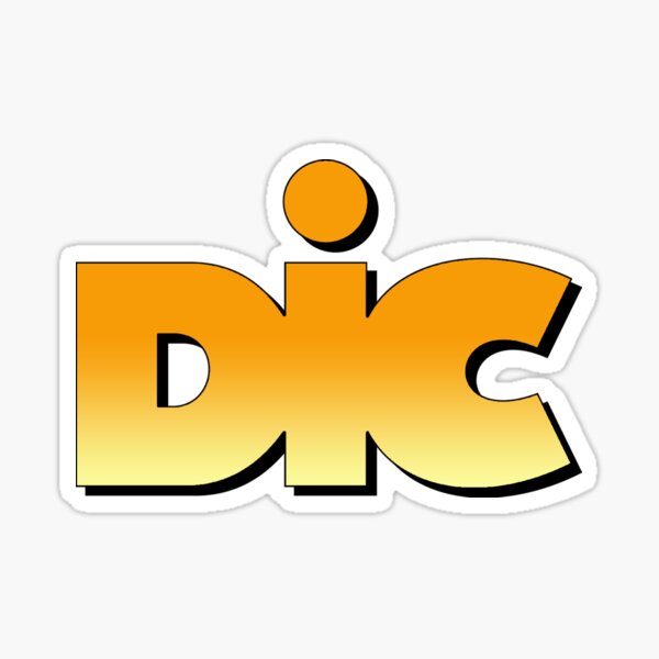 "DIC Logo" Sticker for Sale by CDSmiles | Redbubble