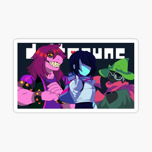 "Deltarune" Sticker by arzaart | Redbubble