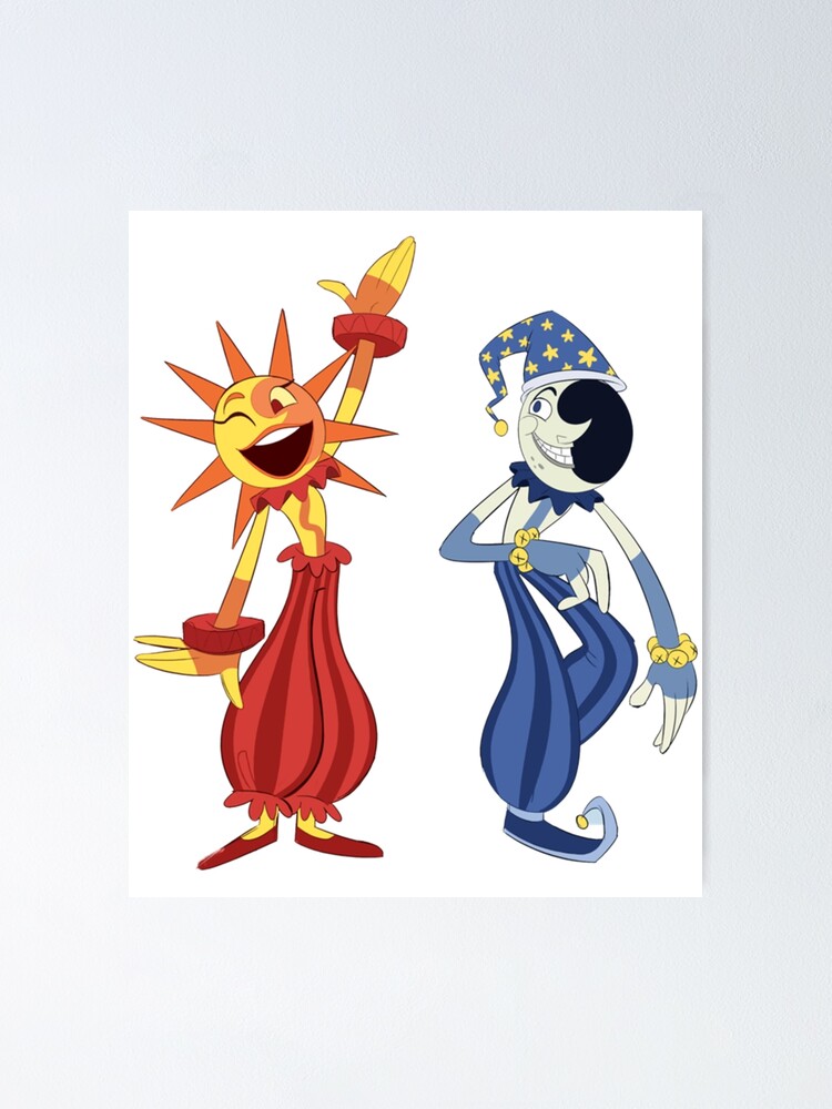 "SunDrop and MoonDrop FNAF Security Breach " Poster for Sale by ...