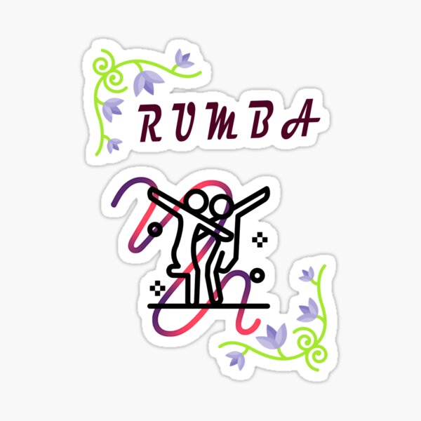 "RUMBA COUPLES" Sticker for Sale by BELLgm | Redbubble