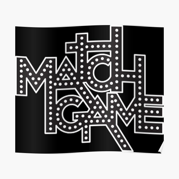 "Match Game (1979-1982) Logo" Poster for Sale by gameshowfan2001 ...
