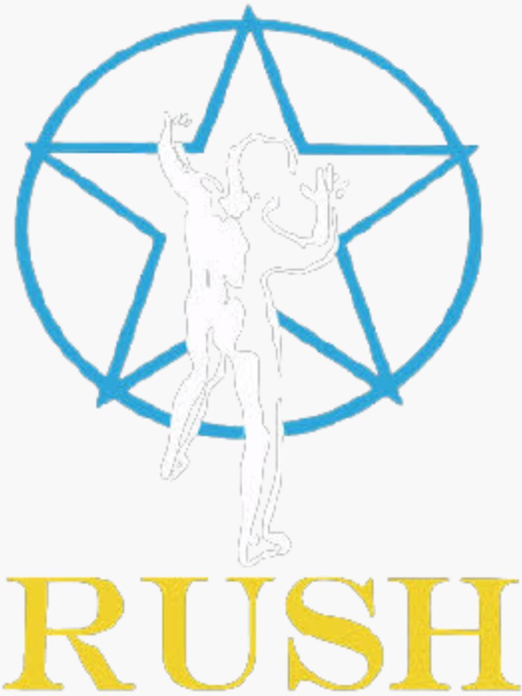 "Rush "Starman"" Sticker by HEAVYZONE | Redbubble