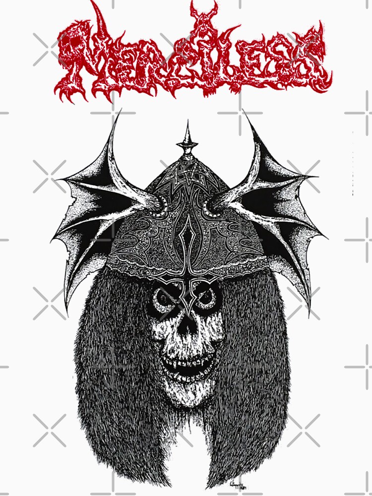 "Merciless The Awakening Skullface" Essential T-Shirt for Sale by ...