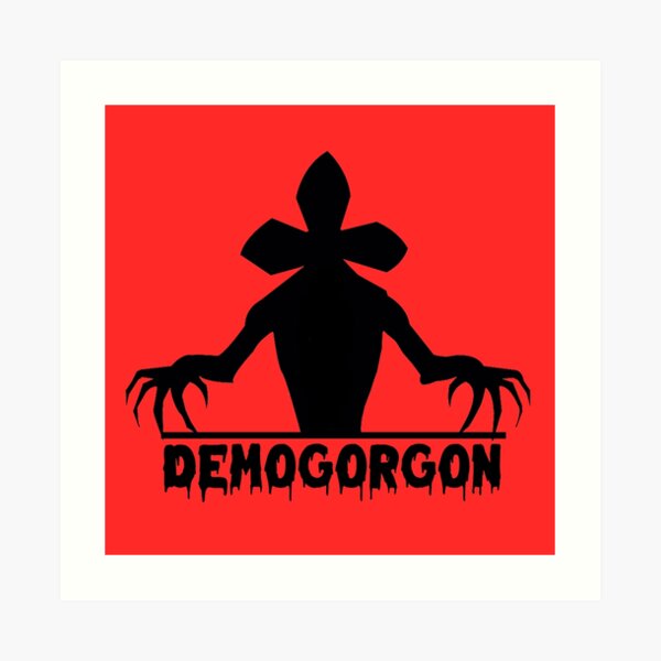 "demogorgon from stranger things" Art Print for Sale by gagarotak ...