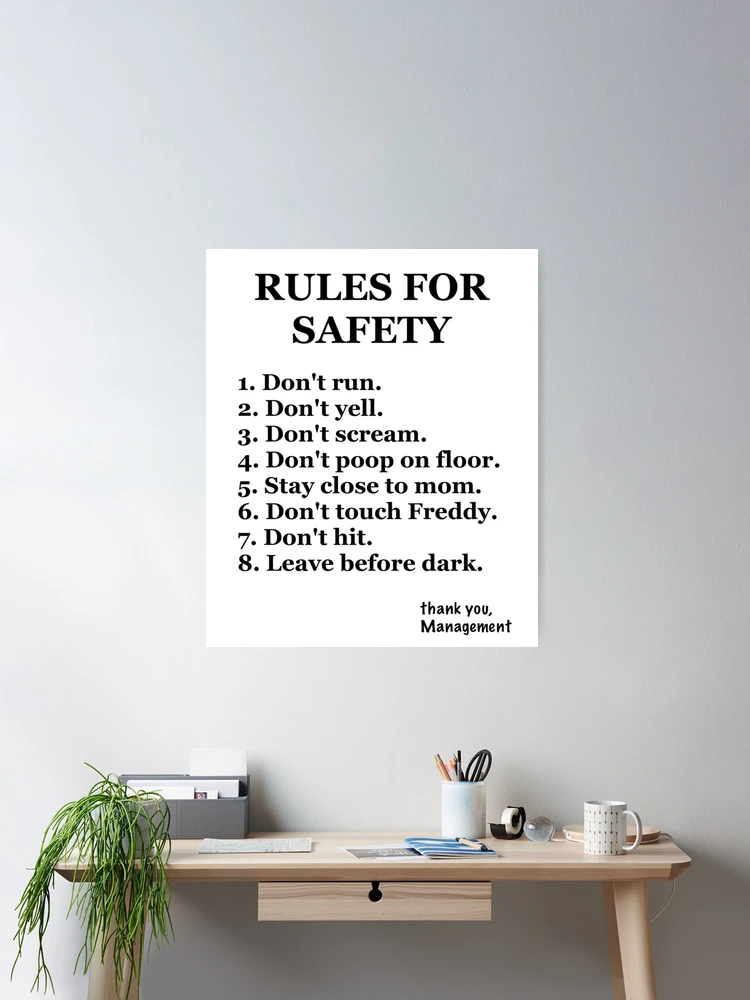 Motivational Poster Fnaf