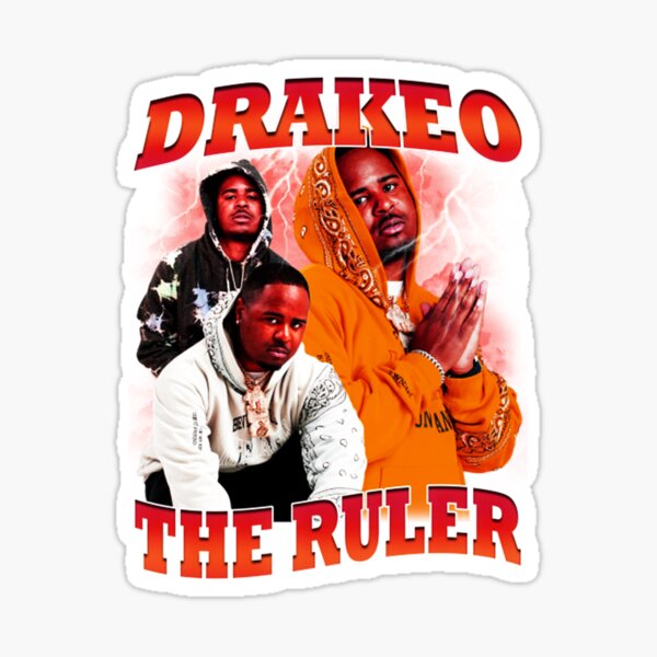 "Drakeo The Ruler" Sticker by KeeganKub | Redbubble
