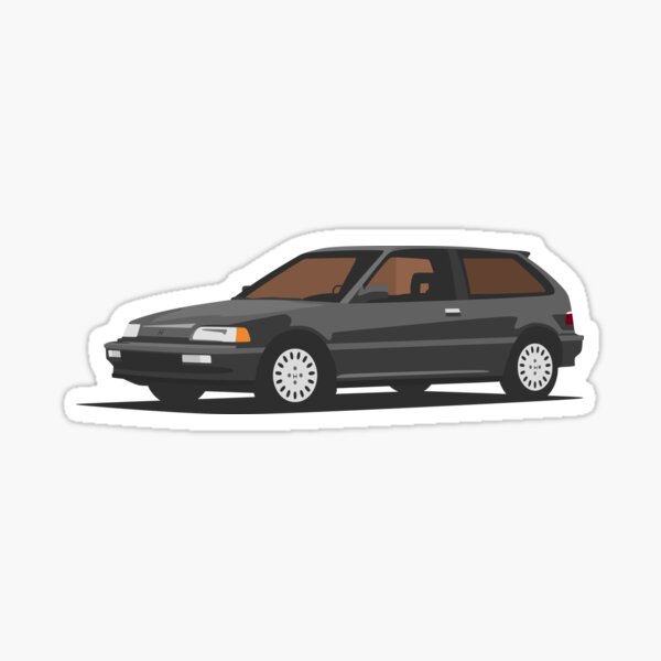 "Honda Civic Si" Sticker for Sale by Doug1234 | Redbubble