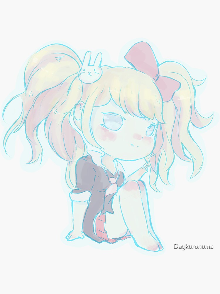 "Junko" Sticker by Daykuronuma | Redbubble