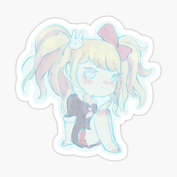 "Junko" Sticker by Daykuronuma | Redbubble