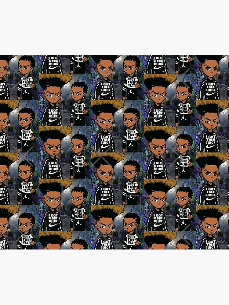 "The Boondocks | Riley Freeman | Huey Freeman" Throw Blanket for Sale ...