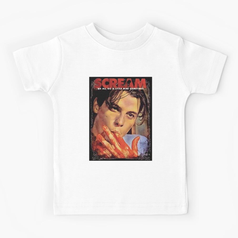 "B-illy Loomis Scream Movie Skeet Ulrich" Kids T-Shirt by Eric-Baker ...