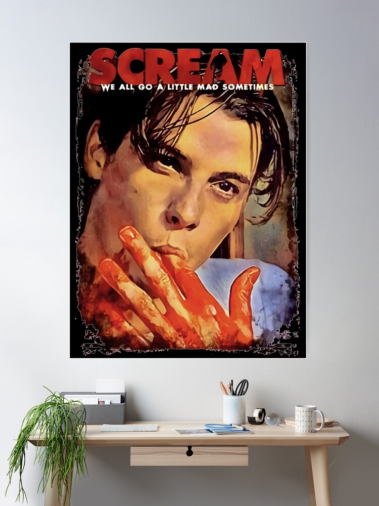 "B-illy Loomis Scream Movie Skeet Ulrich" Poster for Sale by Eric-Baker ...