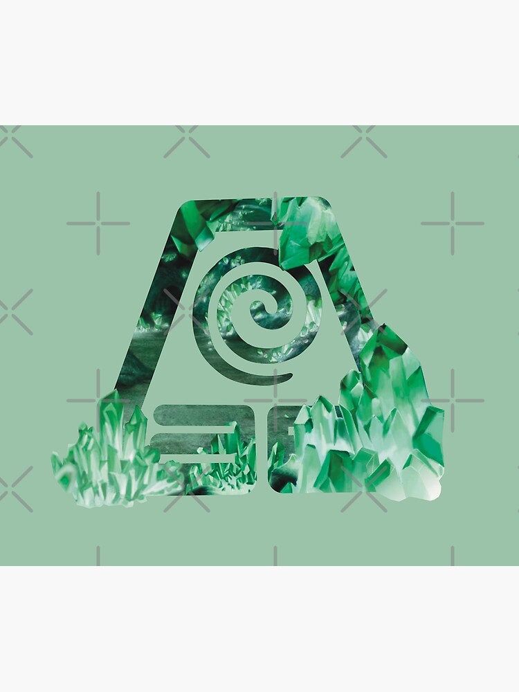 "Earth Symbol | ATLA | Crystals, Minimal, Earthbender, Avatar, Earth ...