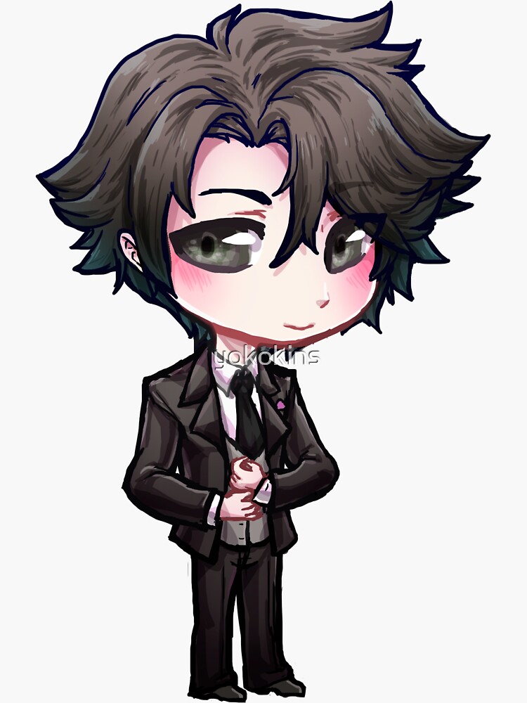 "Mystic Messenger Jumin" Sticker for Sale by yokokins | Redbubble