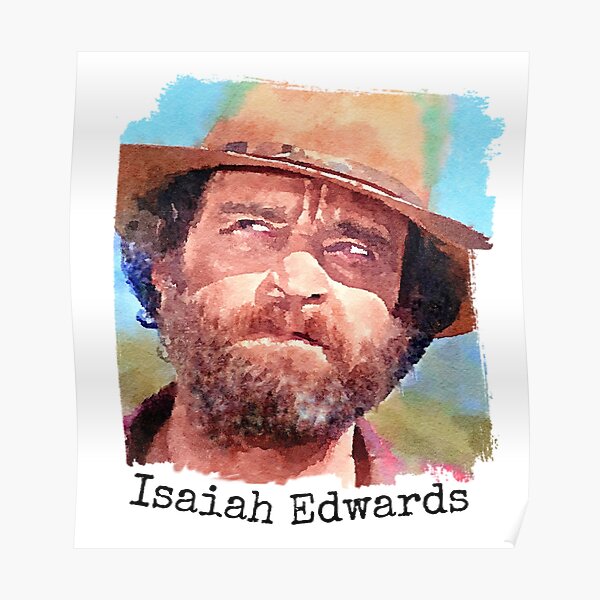 "Isaiah Edwards Little House on the Prairie" Poster for Sale by ...