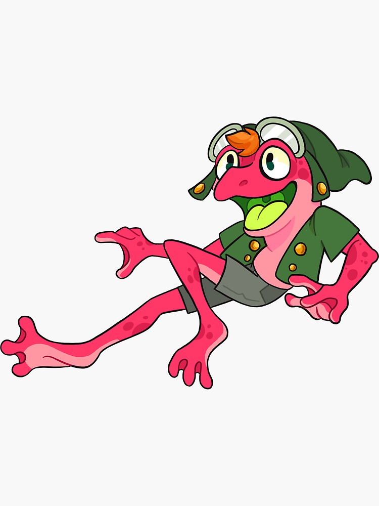 "Sprig Amphibia Sticker" Sticker for Sale by DorkyDoodle | Redbubble