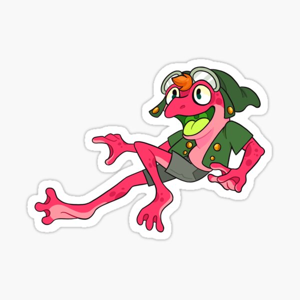 "Sprig Amphibia Sticker" Sticker for Sale by DorkyDoodle | Redbubble
