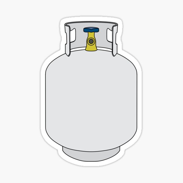 "Propane Tank" Sticker for Sale by Alexia-A | Redbubble