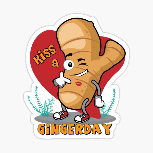 "Kiss a Ginger day | Kiss a Ginger Day 2022 " Sticker for Sale by ...