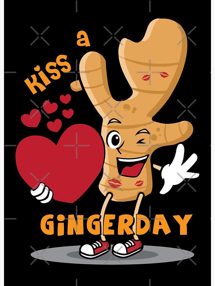 "Kiss a Ginger day | Kiss a Ginger Day 2022 " Art Board Print for Sale ...