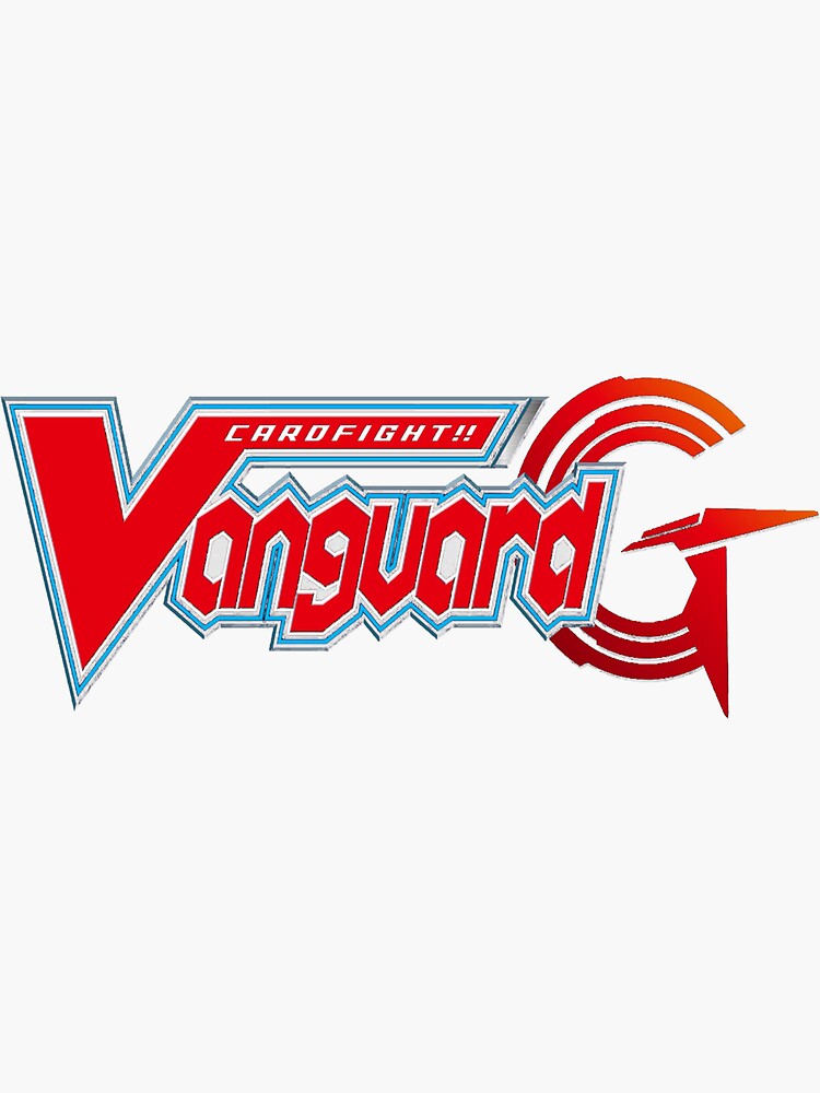 "Cardfight!! Vanguard Logo" Sticker for Sale by mantrithesan | Redbubble