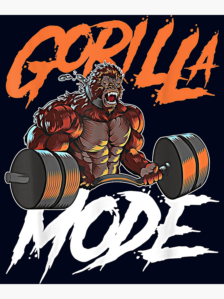 "Gym Beast Workout Weights Lifting Power" Poster for Sale by Minilonal ...