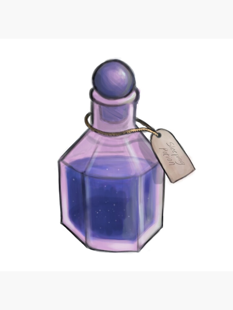 "sleeping potion" Poster for Sale by raspberribee | Redbubble