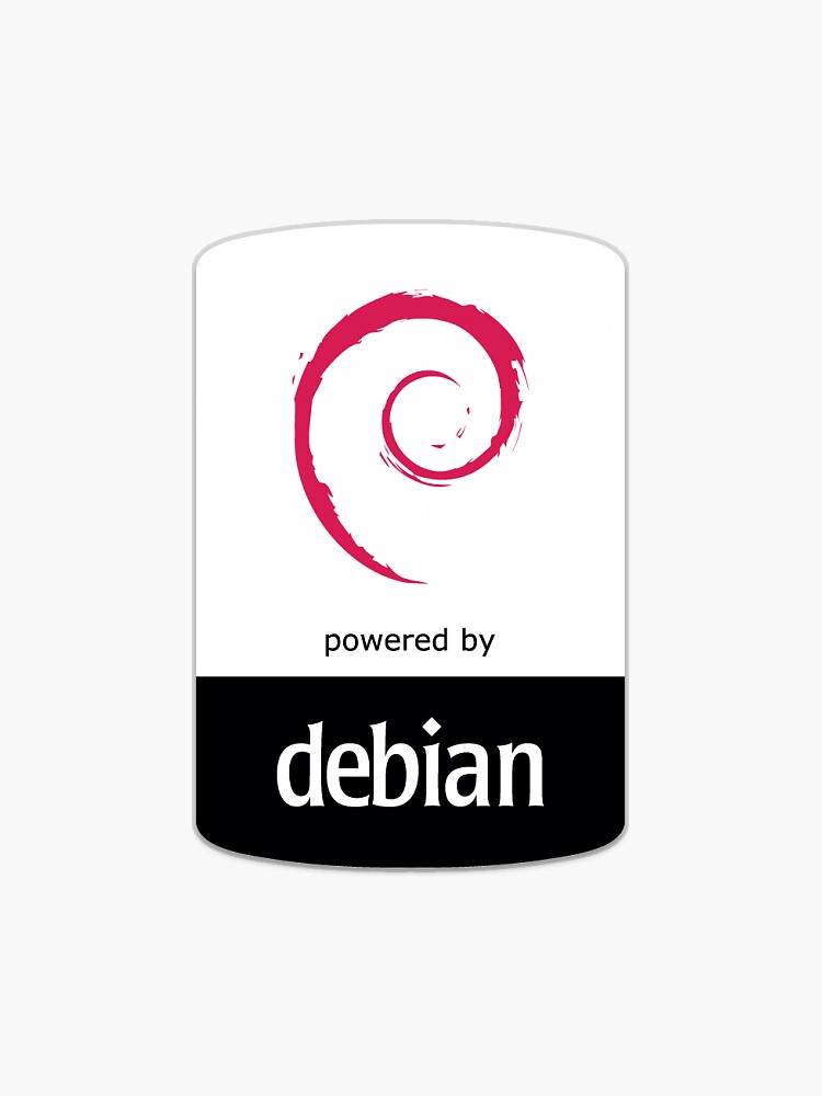 "Debian sticker" Sticker by CountryYak | Redbubble