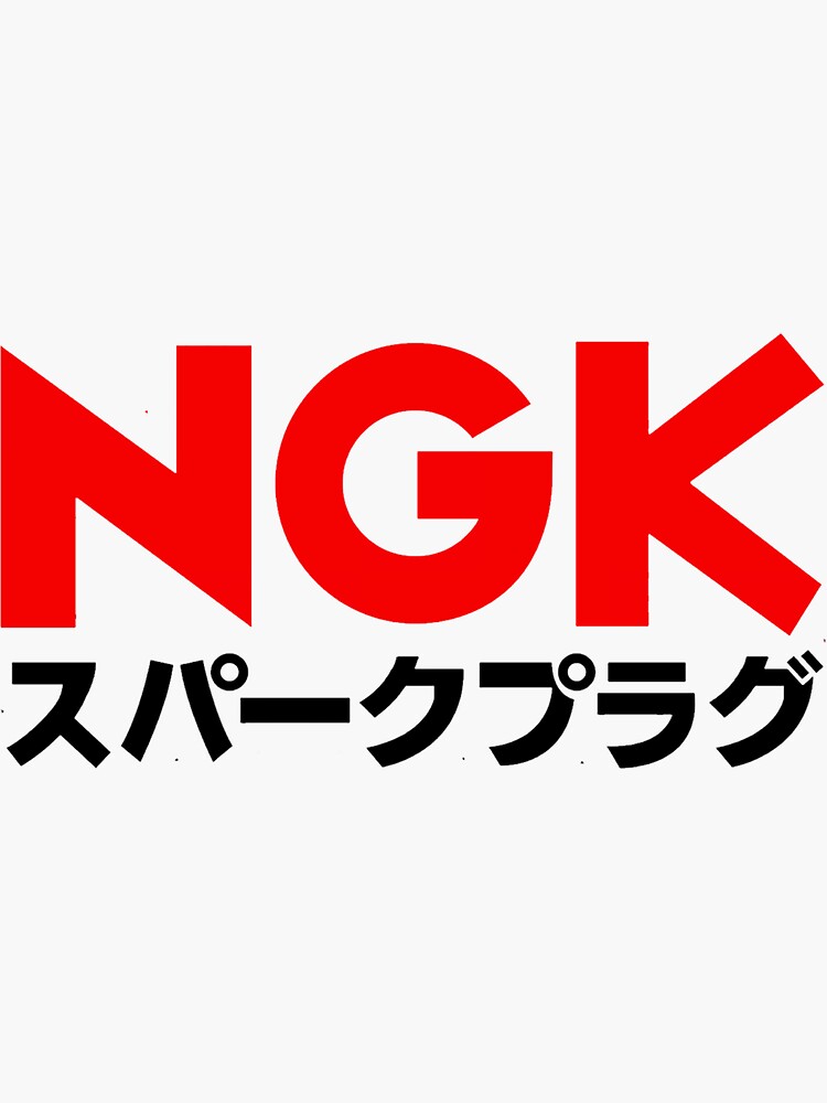 "NGK Logo" Sticker for Sale by gun80sgun | Redbubble
