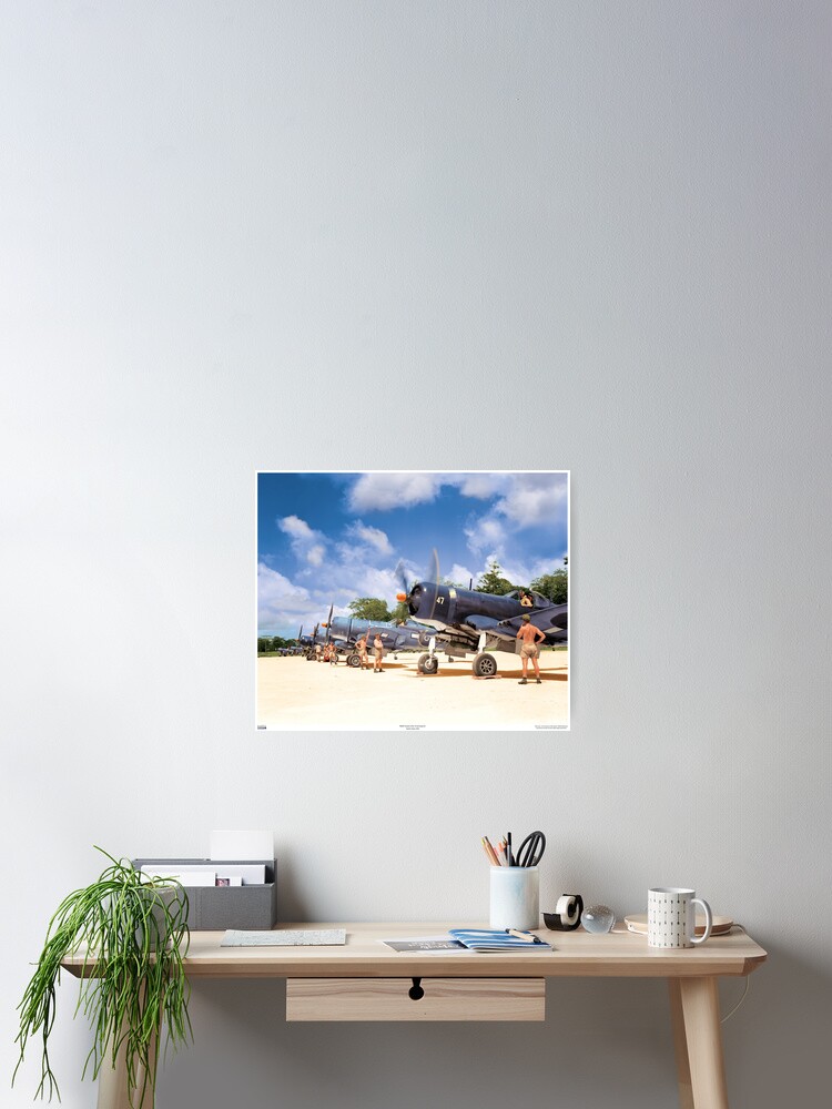 "RNZAF F4U-1D Corsairs" Poster for Sale by Rarity-Color | Redbubble