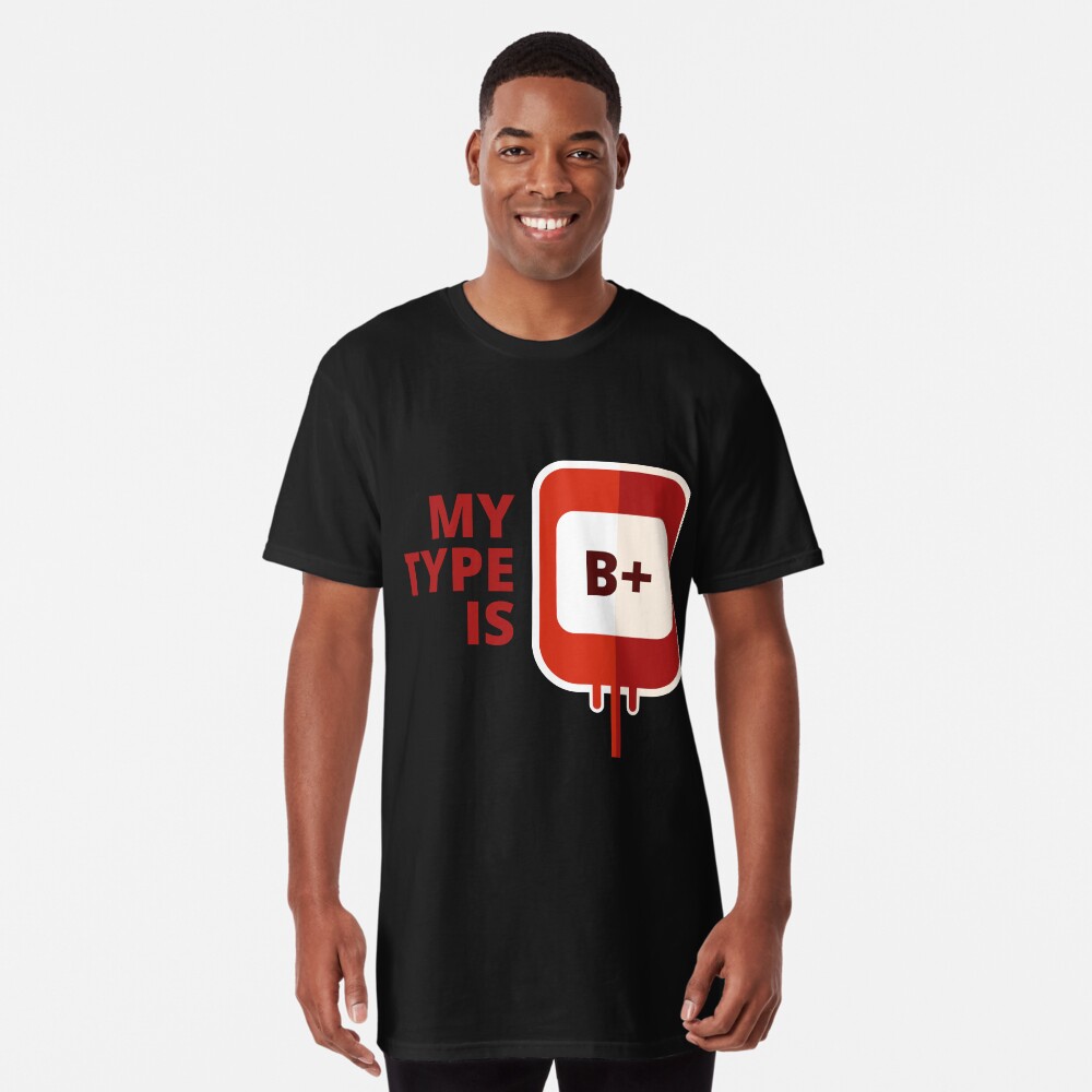 "My blood type is B+" Sticker for Sale by Pieter Bruwer | Redbubble