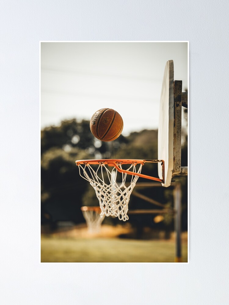 "Vintage Basketball Hoop" Poster by scons1234 | Redbubble
