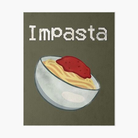 "Vintage Impasta was ejected" Art Board Print for Sale by Hollybe87s ...