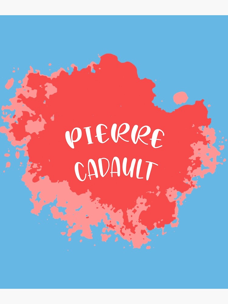 "PIERRE CADAULT " Poster for Sale by F1HAUL | Redbubble
