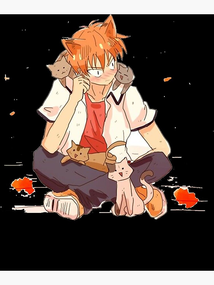 "Kyo Cats (Fruits Basket) Classic" Poster by rosalineza | Redbubble
