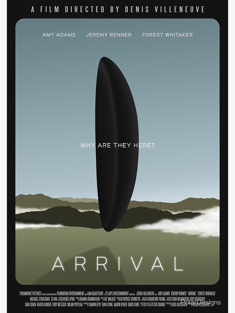 "Arrival film poster" Poster for Sale by PolarDesigns | Redbubble