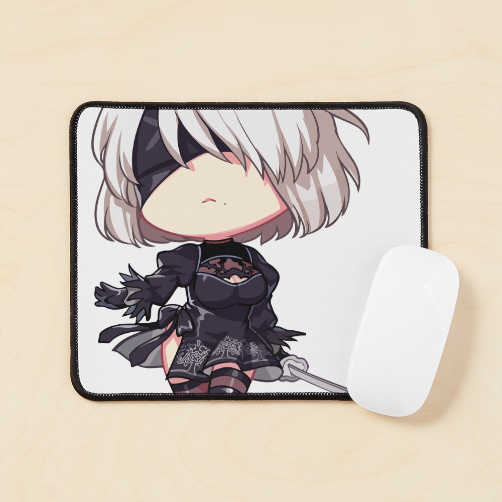 "2B Chibi" Sticker for Sale by Nerd189 | Redbubble