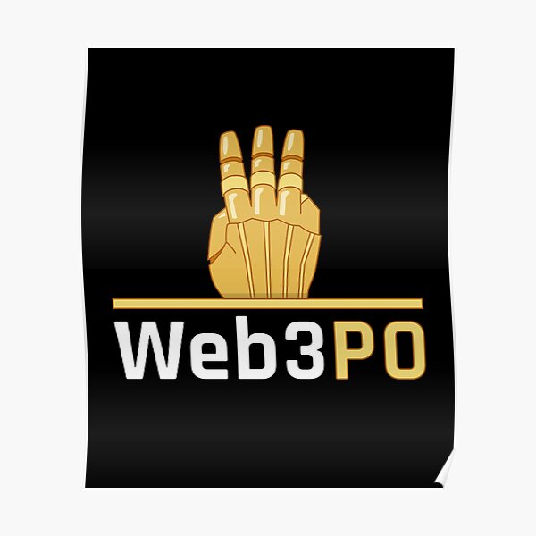 "Funny Web 3.0 / Web3 " Poster for Sale by ClickForMore | Redbubble