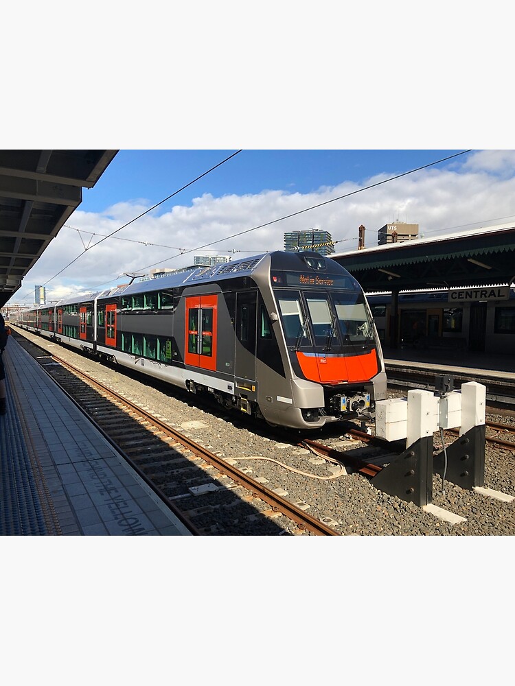"NSW TrainLink NIF D Set at Central Station" Poster for Sale by ...