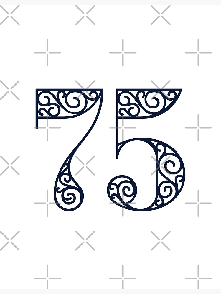 Poster for Sale mit "75 Schöne Schrift" von trendingatees | Redbubble