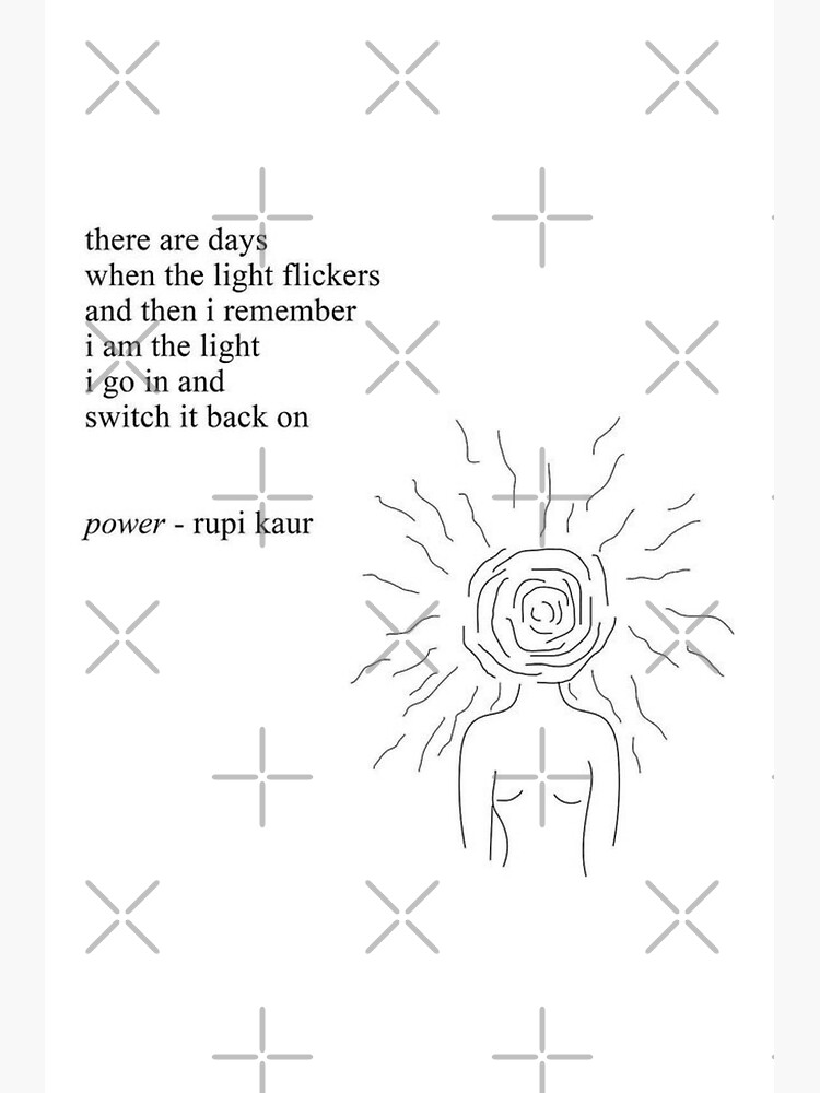 Lámina fotográfica «Poema de rupi kaur» de Freyyyaaa | Redbubble