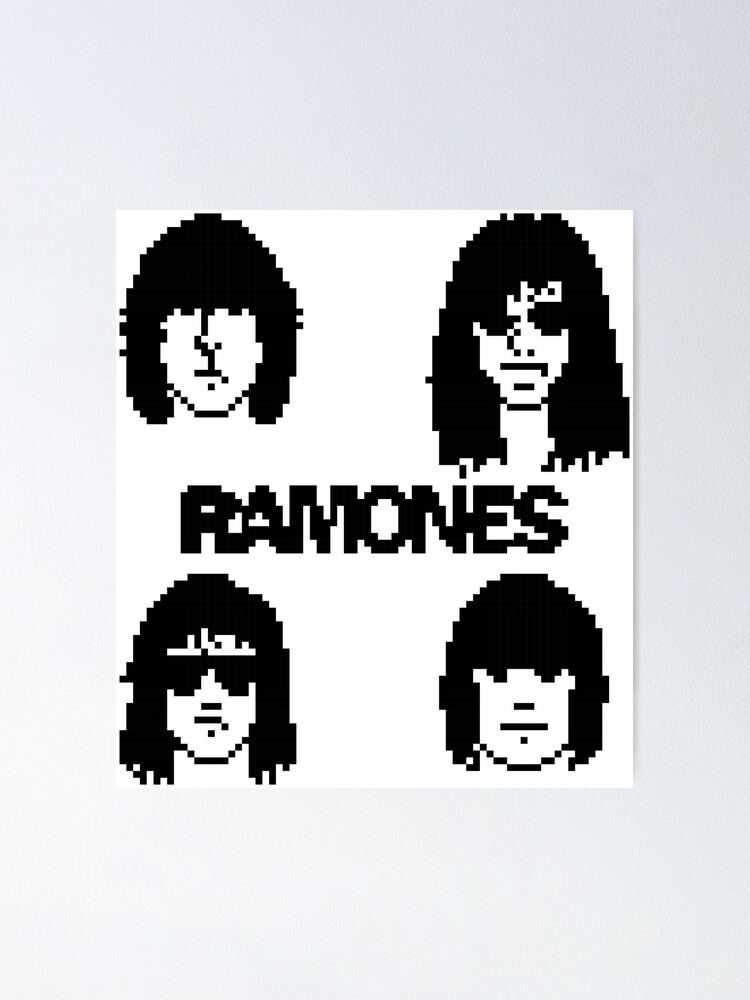 "punk rock in 8 bits" Poster by cykore69 | Redbubble