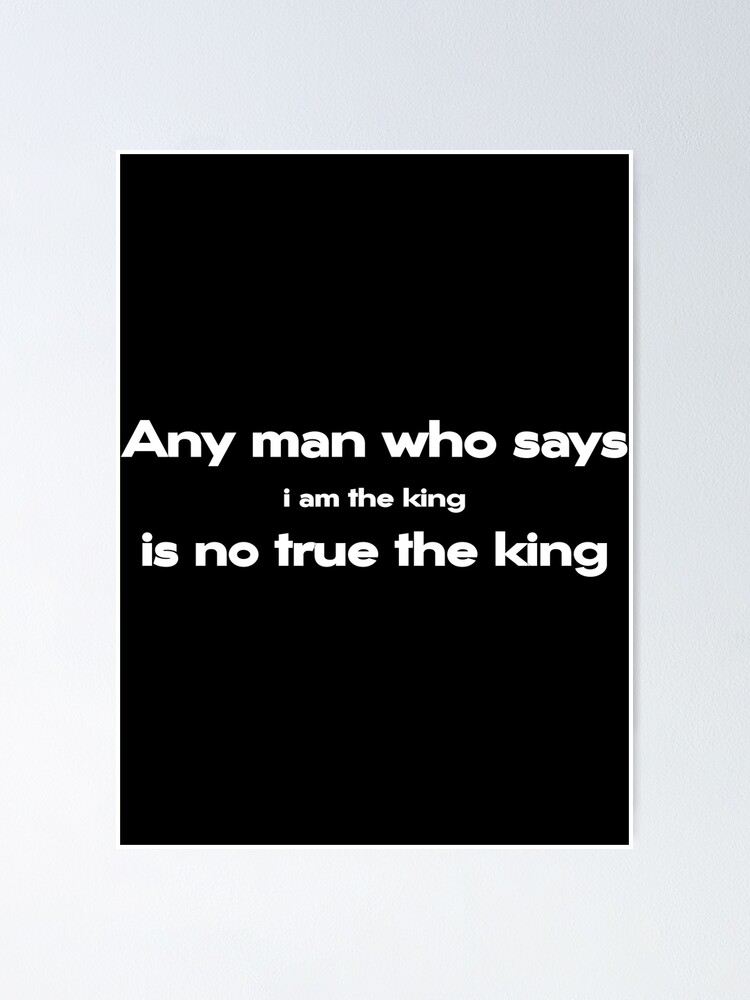 "any man who says i am the king is no true the king vikings sucess ...