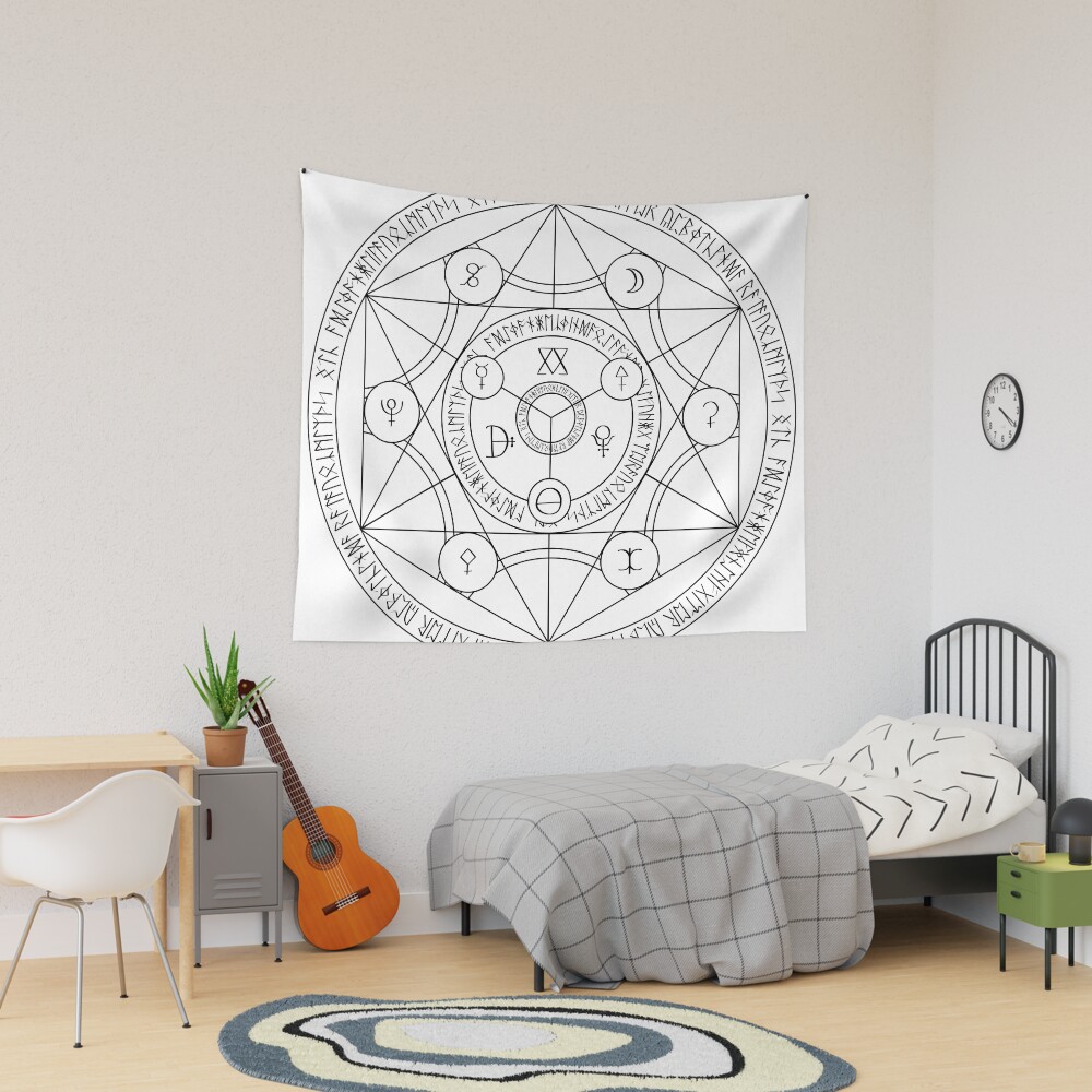 "Hexagram Alchemy Sigil" Poster for Sale by Saanis | Redbubble