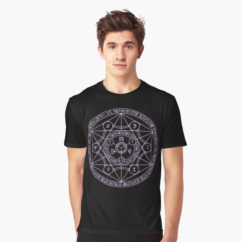 "Light Purple Hexagram Alchemy Sigil" Poster for Sale by Saanis | Redbubble