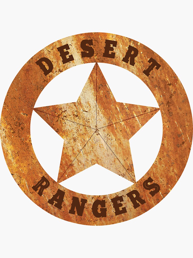 "Desert rangers from Wasteland" Sticker for Sale by Fteeart | Redbubble