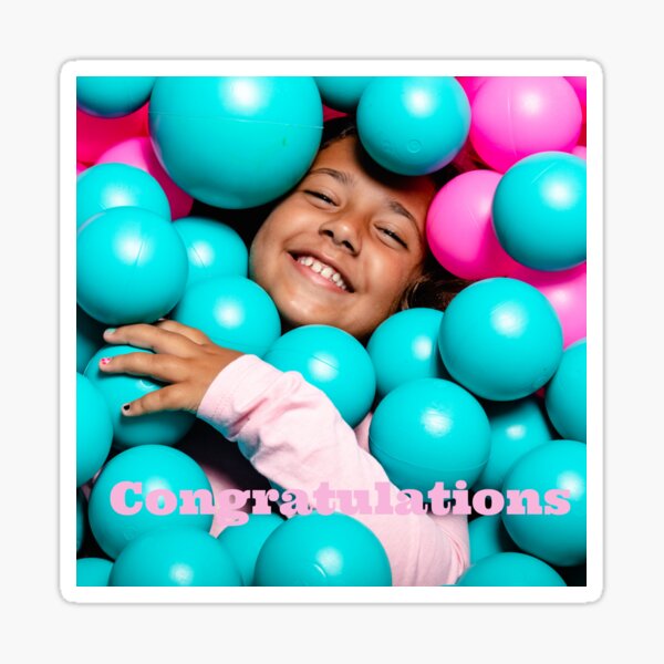 "Congratulations" Sticker for Sale by pkumar999 | Redbubble