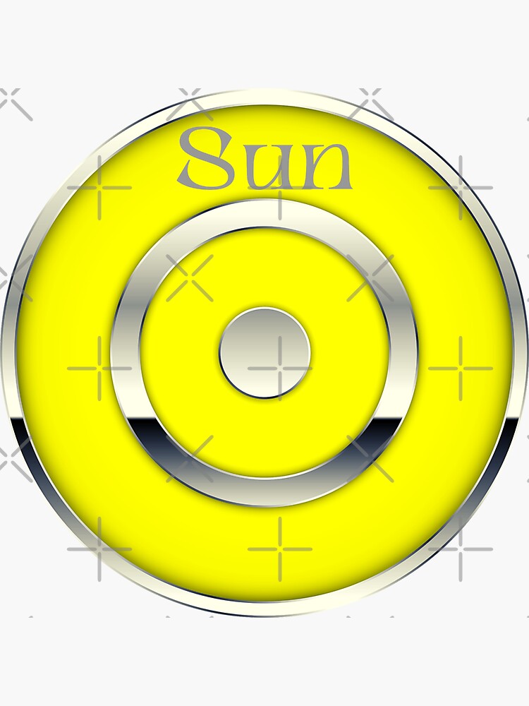 "Sun Symbol Unicode" Sticker for Sale by Mr-Stellaxer | Redbubble