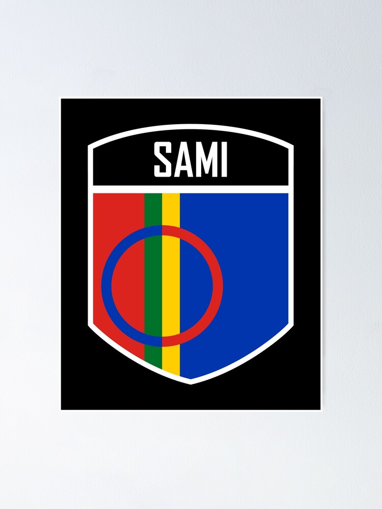 "Sami People Flag Emblem" Poster for Sale by T-warrior | Redbubble
